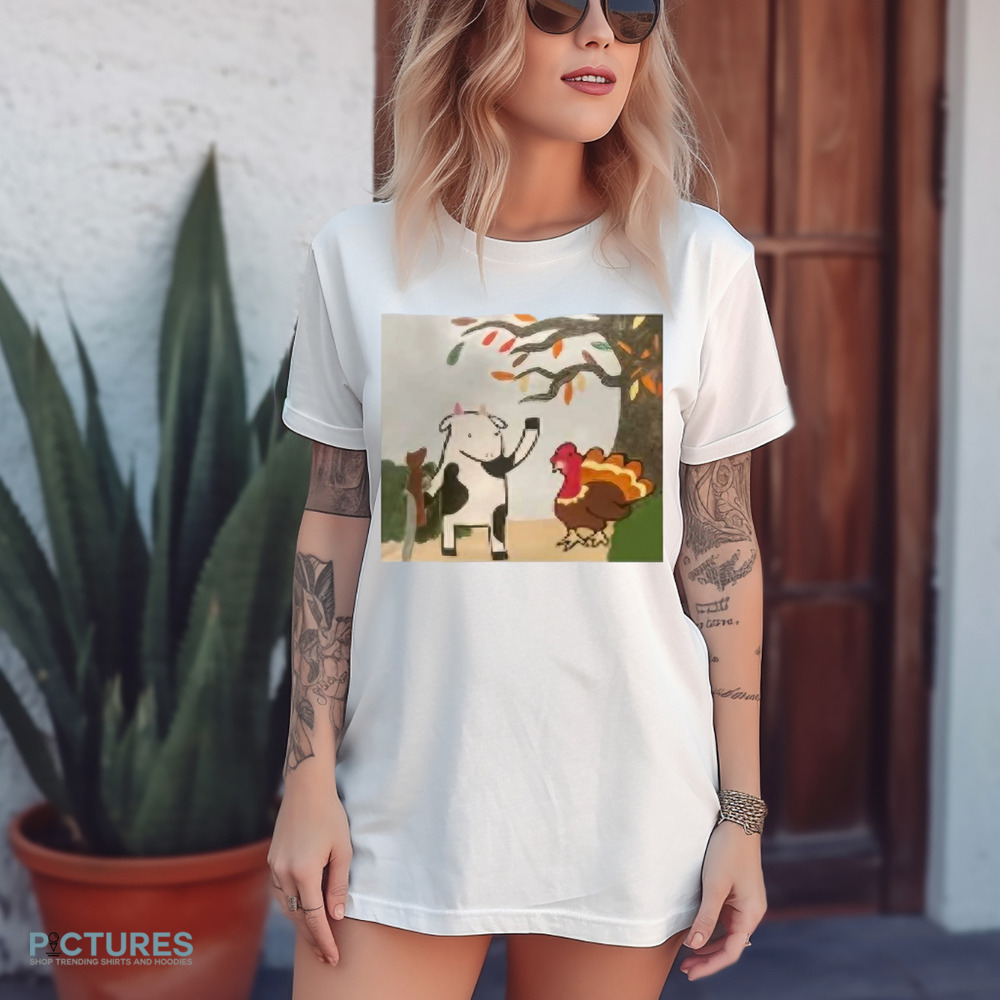 Leanbeefpatty Turkey Time Cow Shirt • Picturestees Clothing LLC