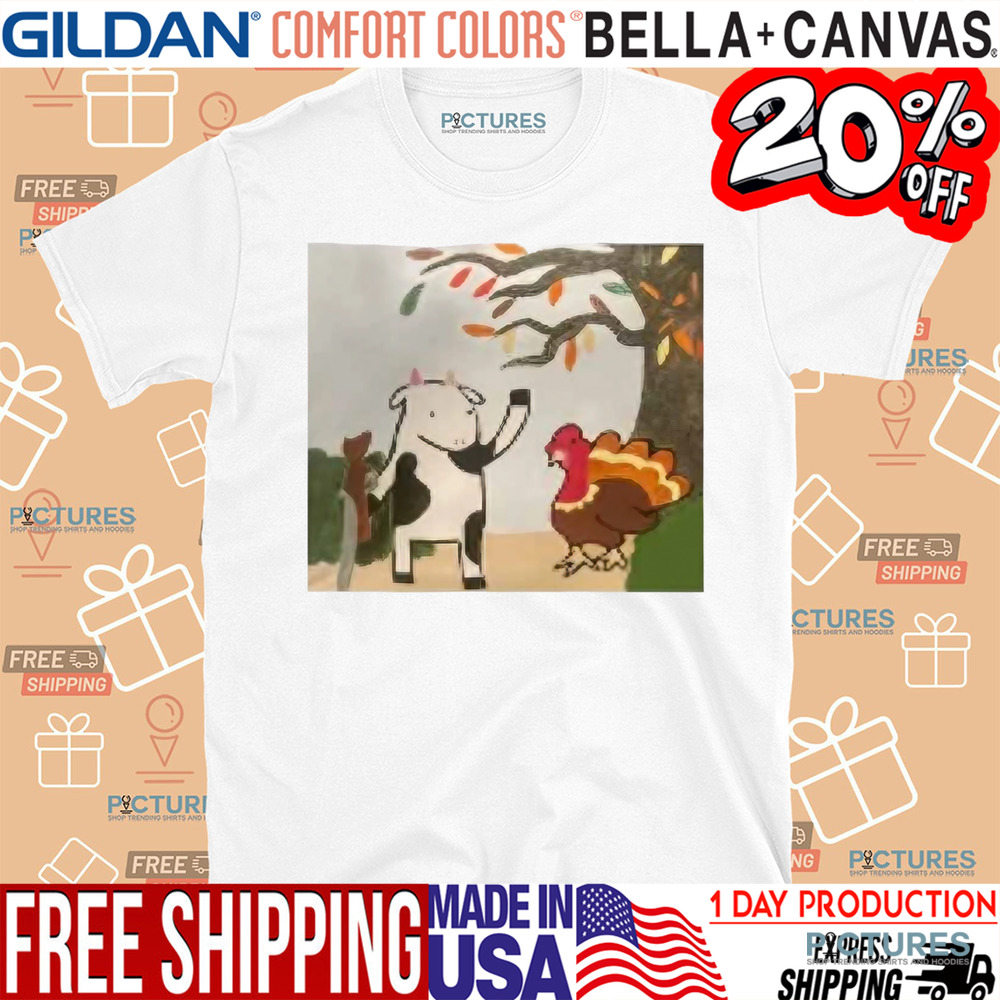 Leanbeefpatty Turkey Time Cow Shirt • Picturestees Clothing LLC
