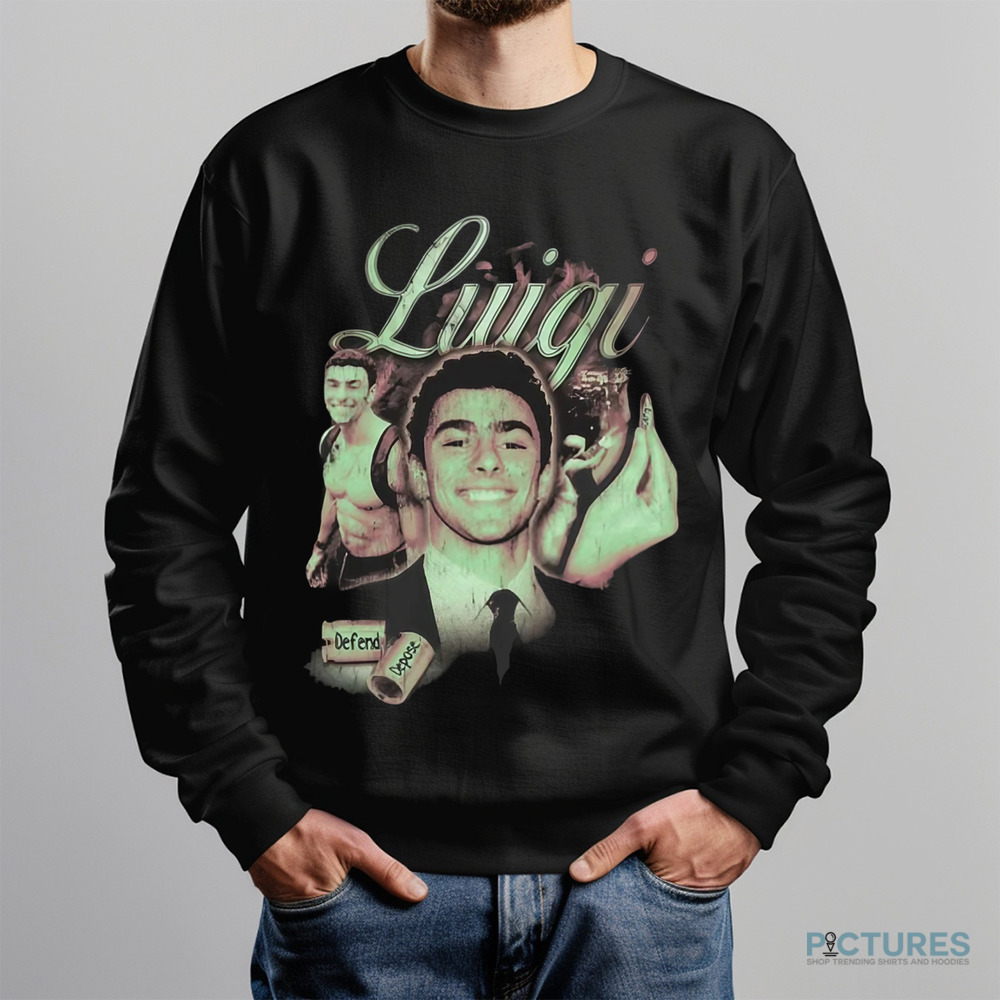 Luigi By Tyler McFadden UnitedHealthcare CEO Shirt • Picturestees ...