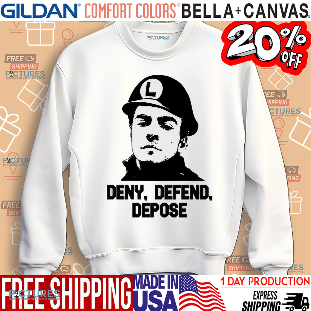 🚛Free Delivery: 📣SaleOff 20% Marlo The Hutt Deny Defend Depose Shirt ...