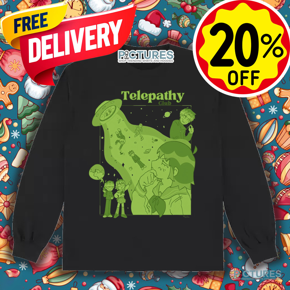 🚛Free Delivery: 📣SaleOff 20% Mob Psycho 100 Telepathy Club Shirt ...