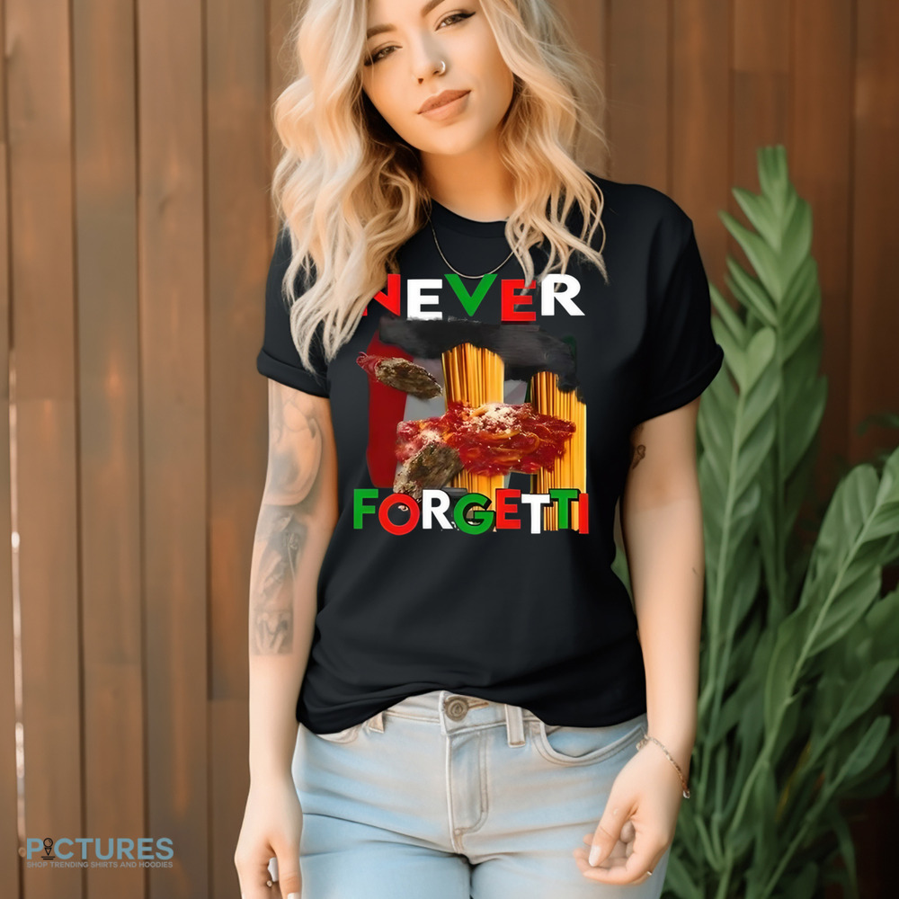 Never Forgetti Slim Shady Spaghetti Shirt • Picturestees Clothing LLC