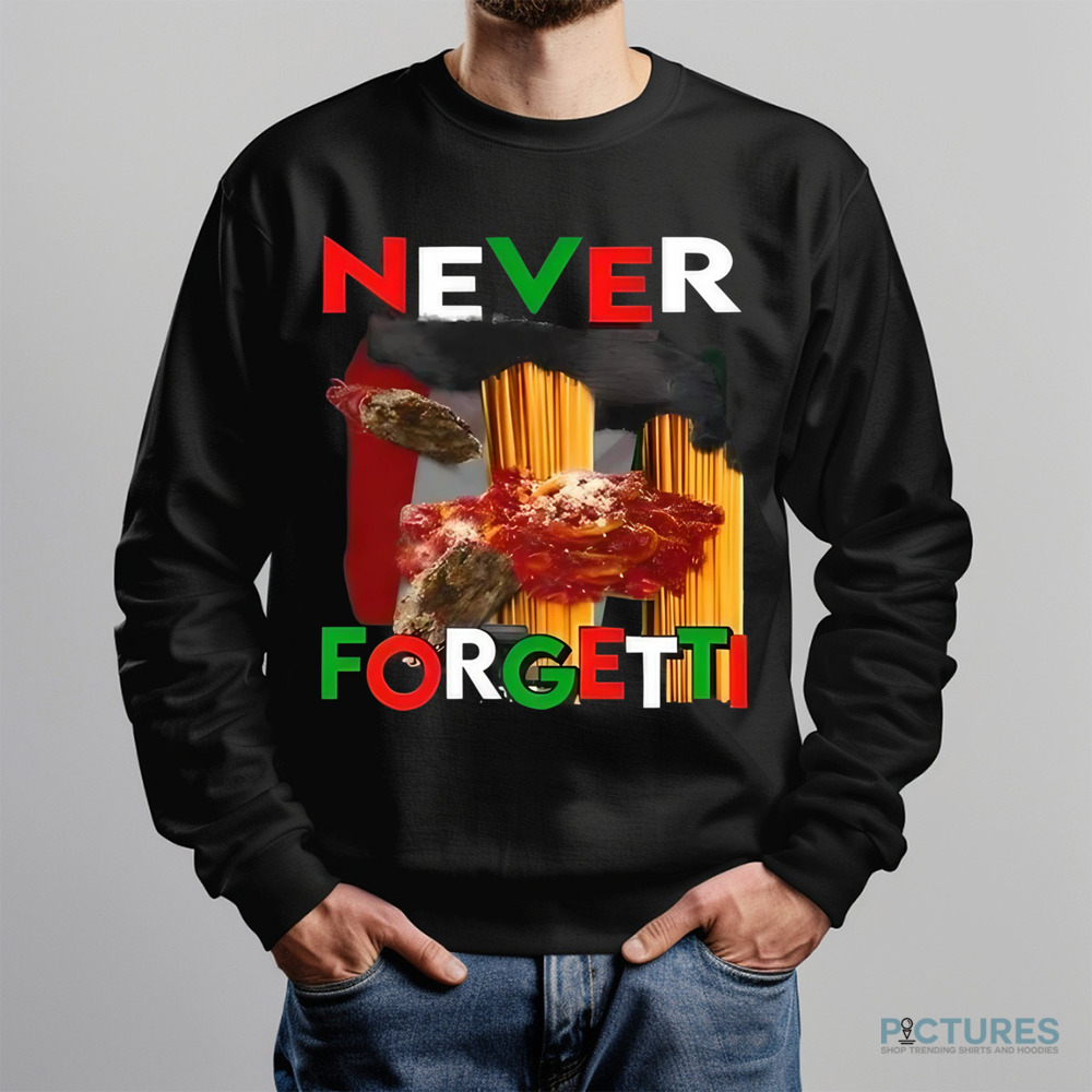 Never Forgetti Slim Shady Spaghetti Shirt • Picturestees Clothing LLC