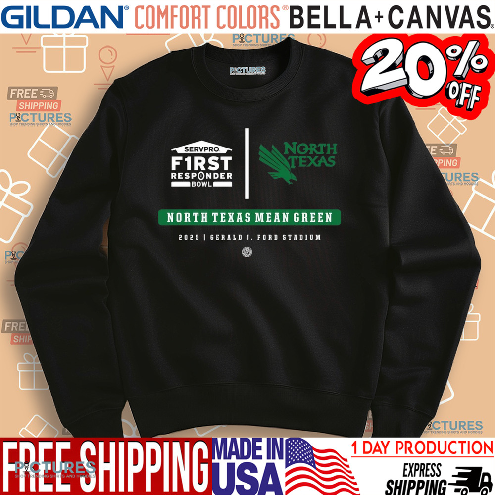 North Texas Mean Green Servpro First Responder Bowl 2025 Gerald J Ford ...