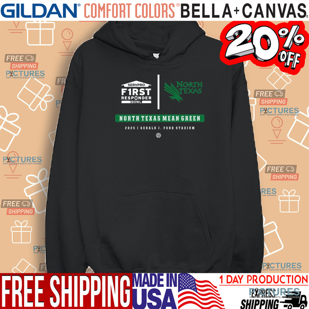 North Texas Mean Green Servpro First Responder Bowl 2025 Gerald J Ford ...