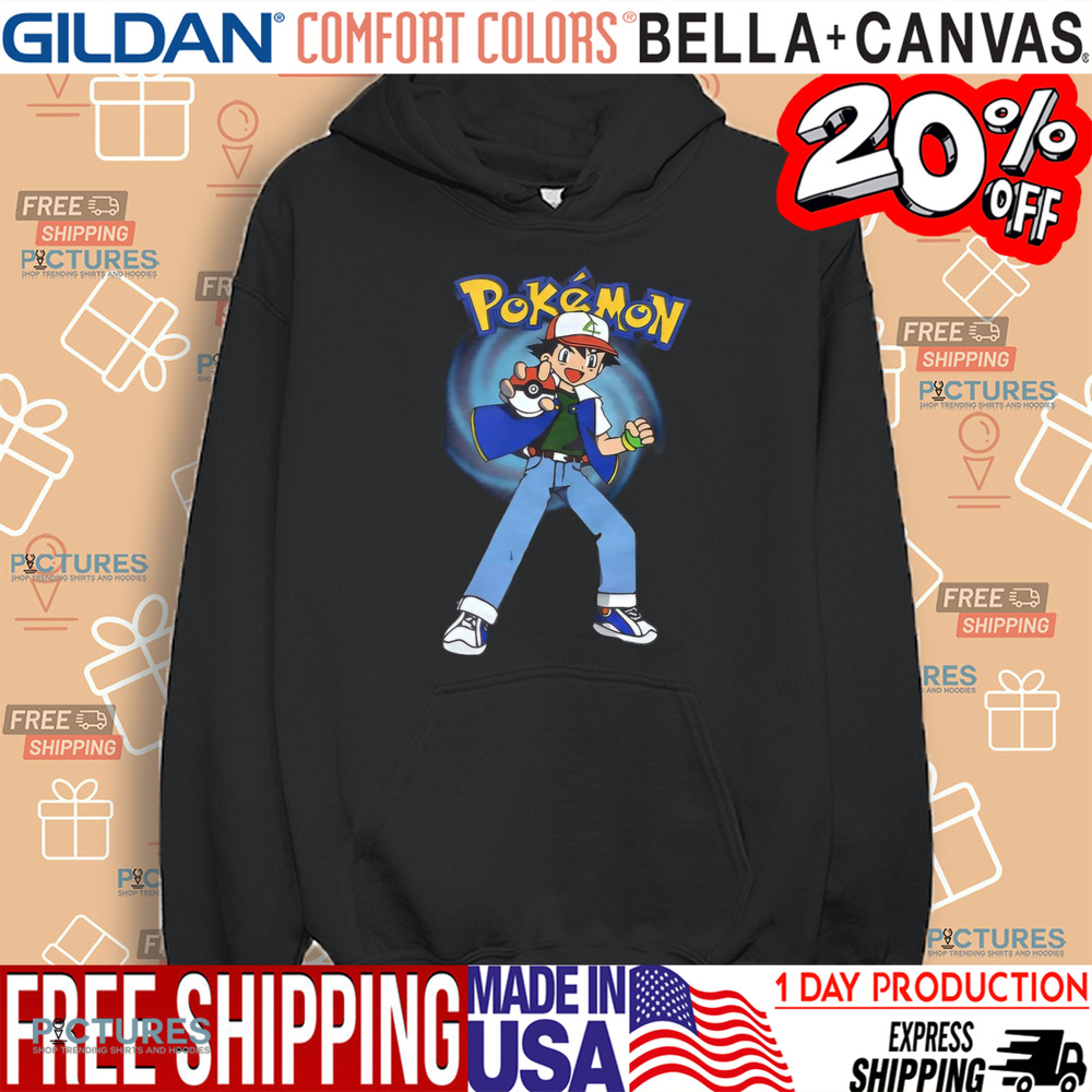 Pokemon Ash Ketchum Shirt • Picturestees Clothing LLC
