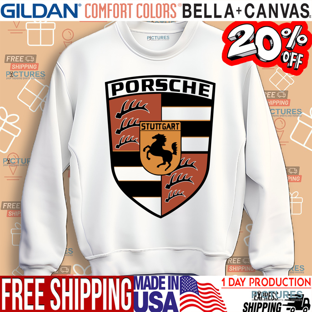 Porsche Car Logo Shirt • Picturestees Clothing LLC