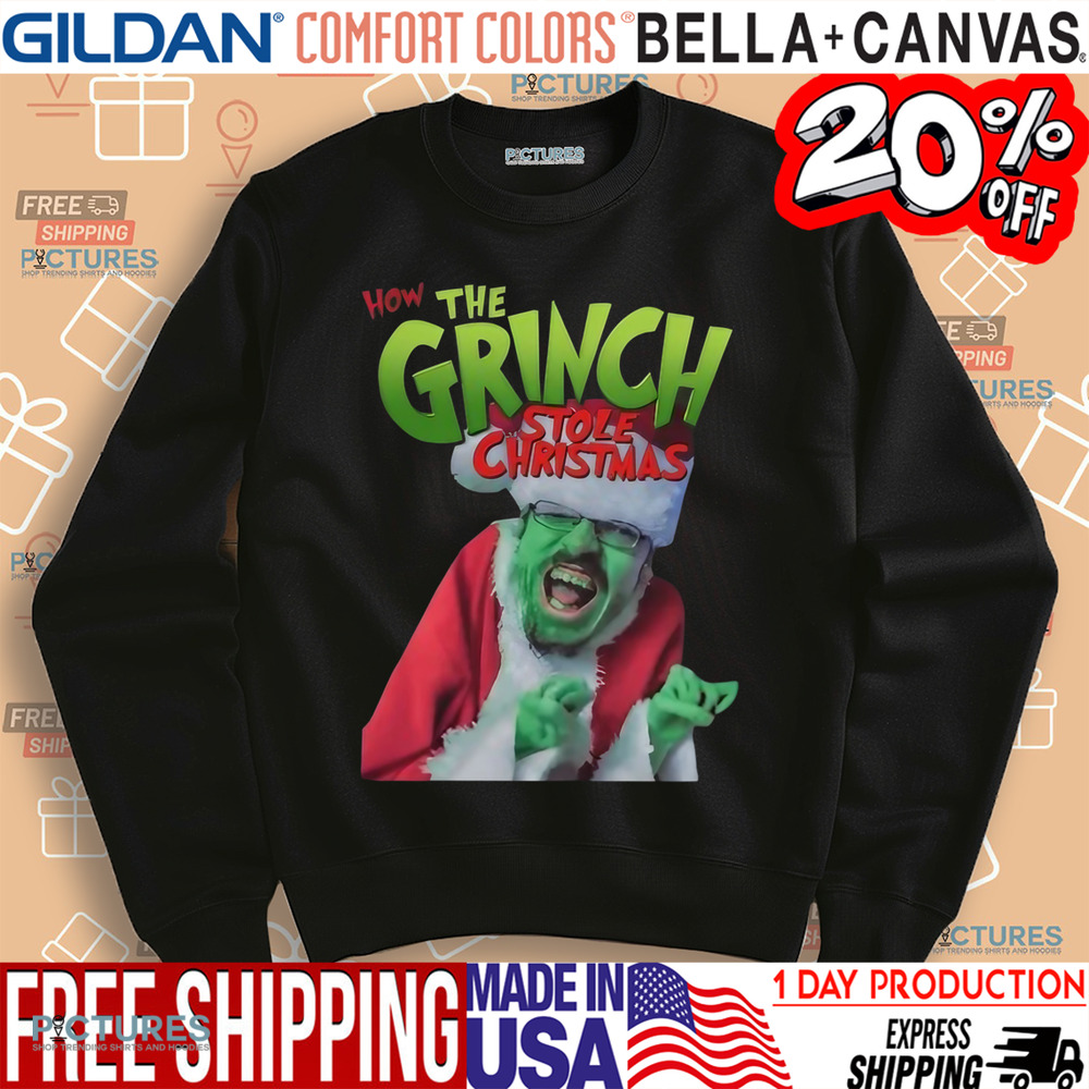 Ricky Berwick How The Grinch Stole Christmas Shirt • Picturestees ...