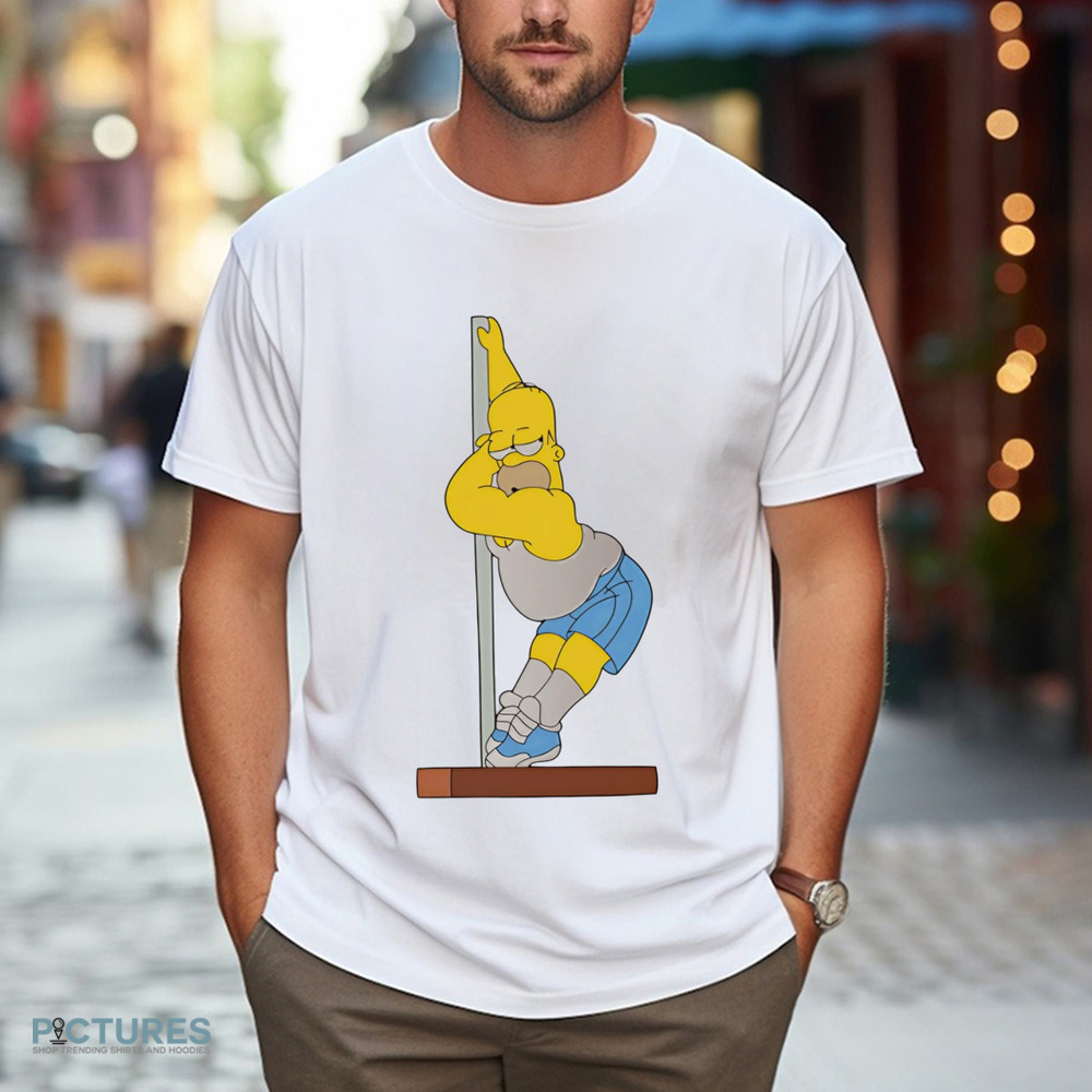 Simpsons Homer Pole Dance The Simpsons Shirt • Picturestees Clothing LLC