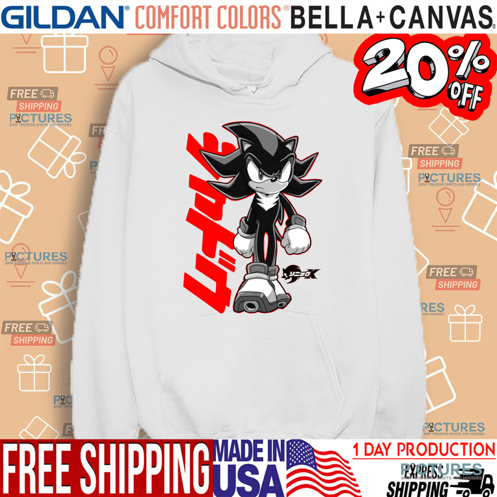 Sonic The Hedgehog Japanese Style Shirt • Picturestees Clothing LLC