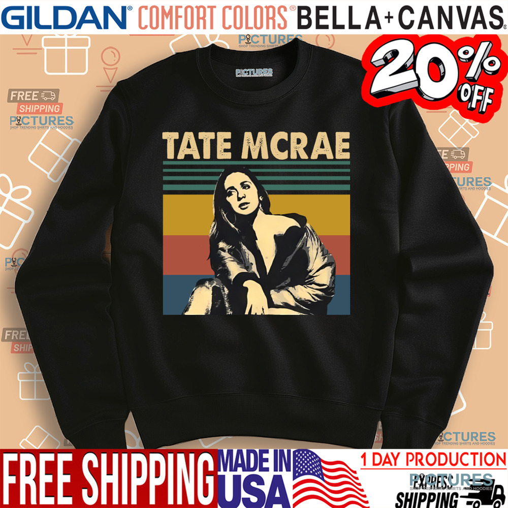 Tate McRae Album Music Retro Shirt • Picturestees Clothing LLC