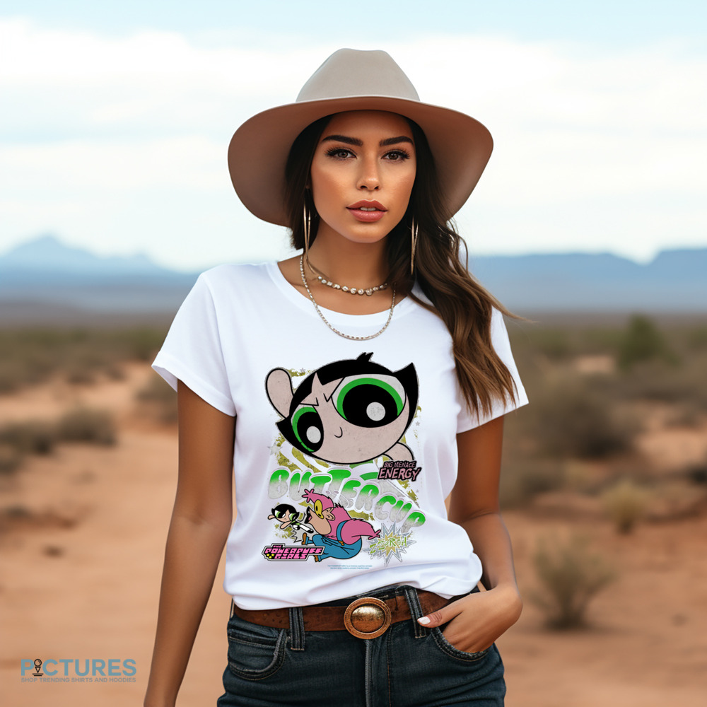 The Powerpuff Girls Buttercup Big Menage Energy Shirt • Picturestees ...