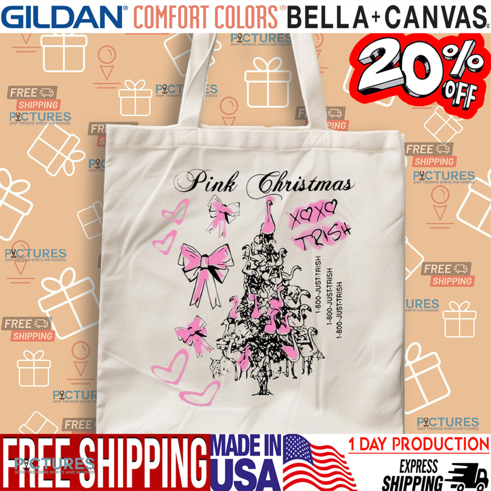 Trisha Paytas Just Trish Pink Christmas Xoxo Trish Shirt • Picturestees ...