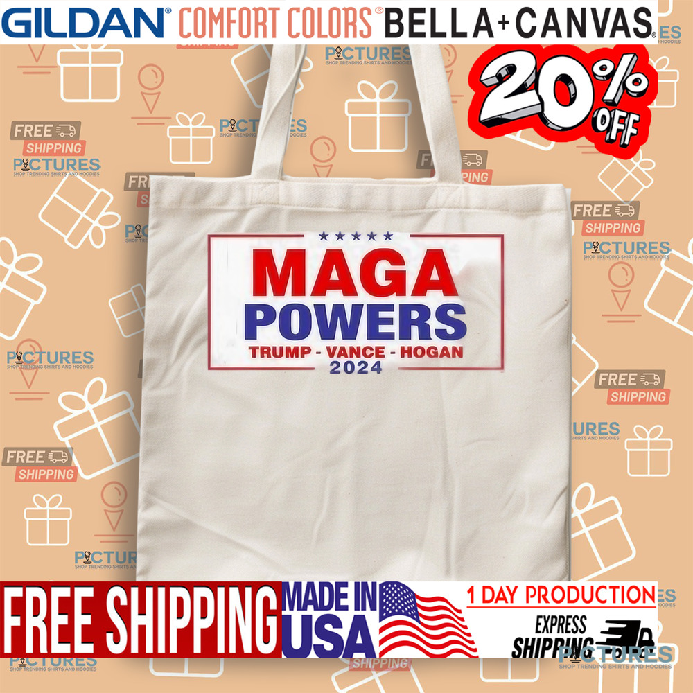 Hulk Hogan Wearing Maga Powers Trump Vance Hogan 2024 Shirt ...