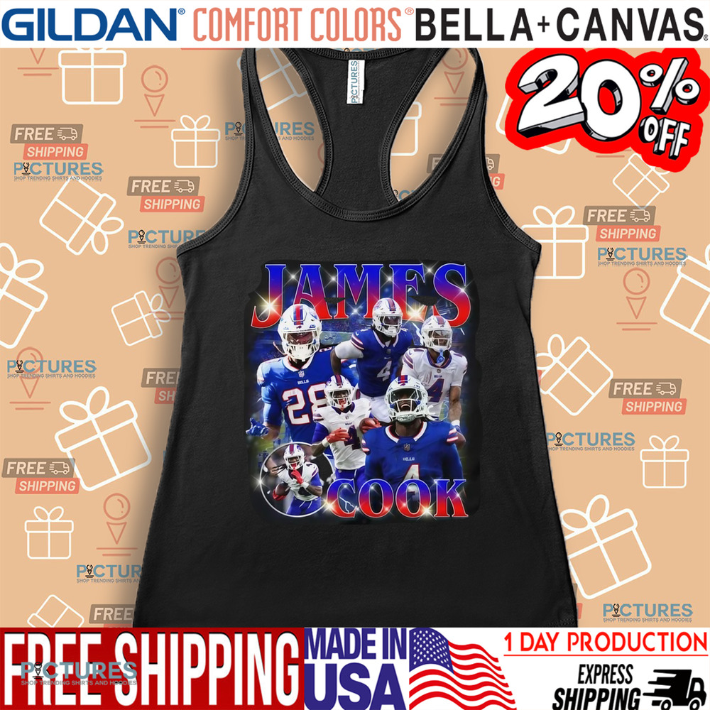 James Cook Bills Super Bowl Champions 2025 Shirt • Picturestees ...