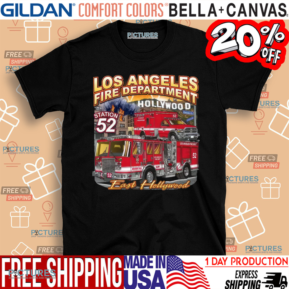 LAFD Los Angeles Fire Department Station 52 East Hollywood California ...