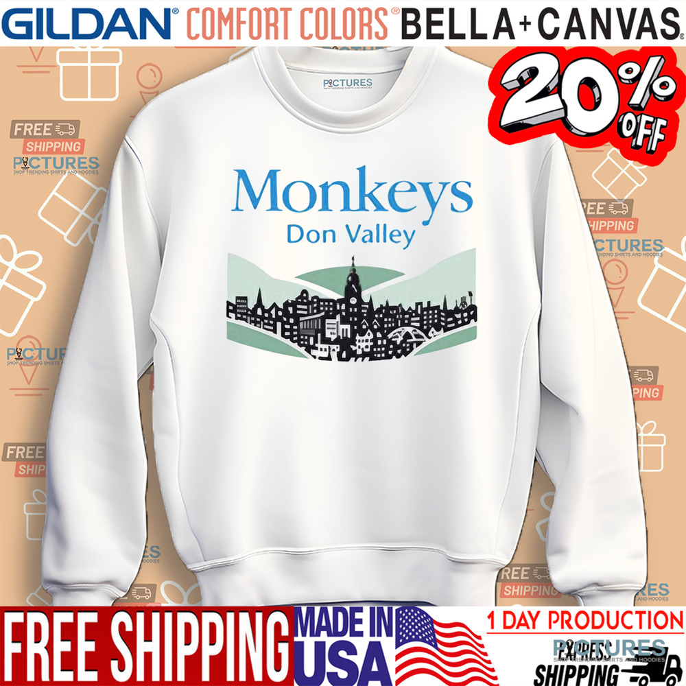 Monkeys Don Valley Shirt • Picturestees Clothing LLC