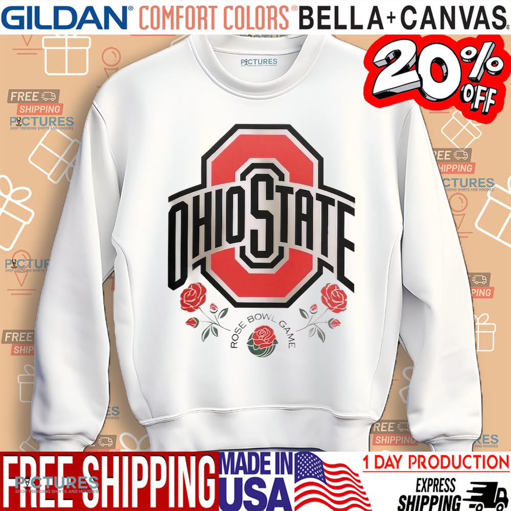 Ohio State Rose Bowl Game Champions 2025 Shirt • Picturestees Clothing LLC
