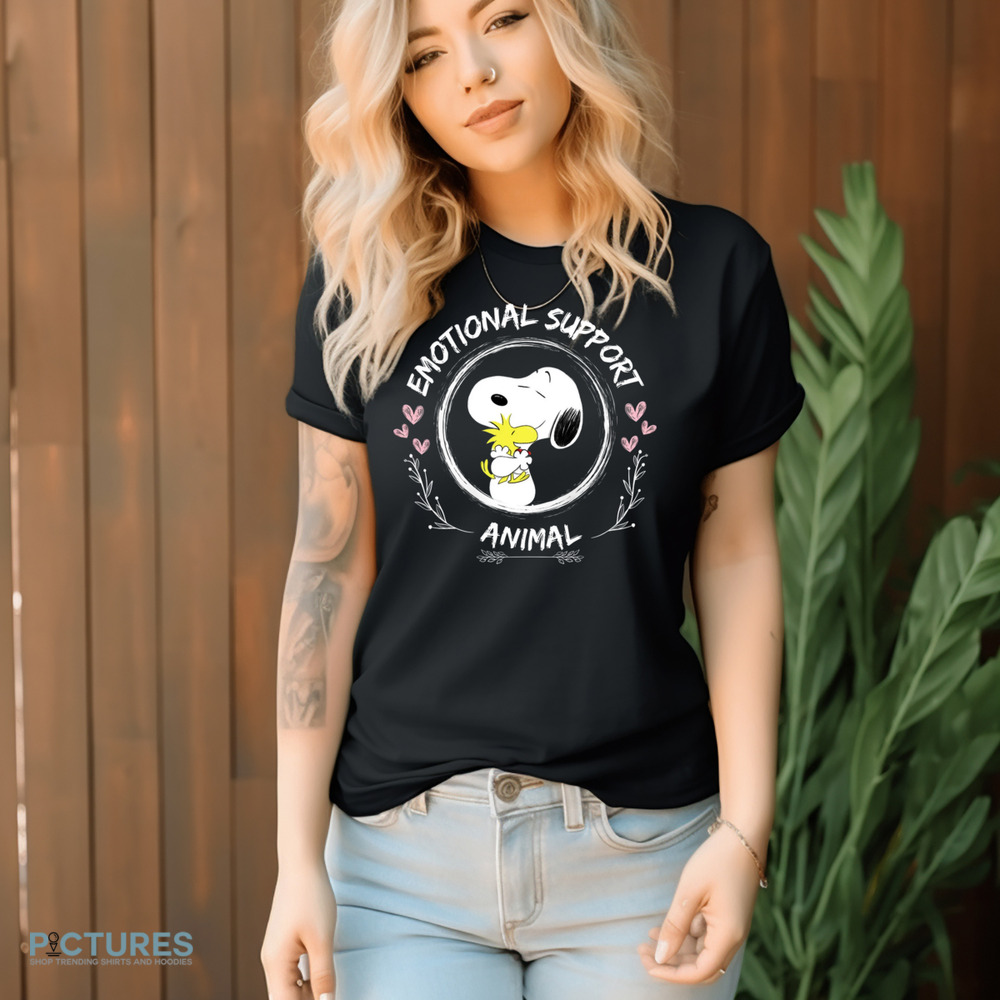 Snoopy Emotional Support The Comforting Beagle Animal Shirt ...