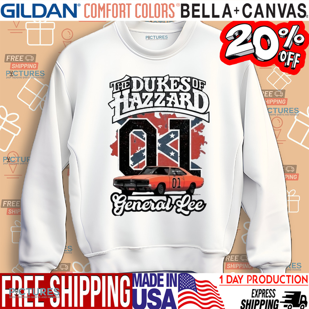 The Dukes Of Hazzard General Lee Shirt • Picturestees Clothing LLC