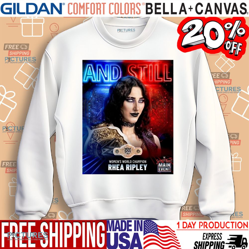 WWE And Still Women’s World Championship Rhea Ripley Saturday Night’s ...