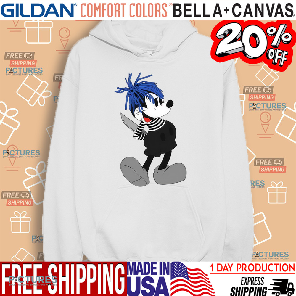 XXXTentacion Mickey Mouse Revenge X Sad Shirt • Picturestees Clothing LLC