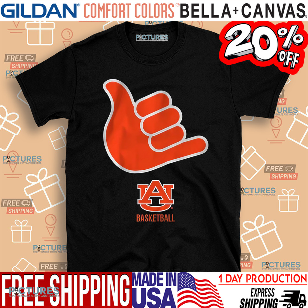 Auburn Basketball Call God Hand Sign Shirt • Picturestees Clothing LLC