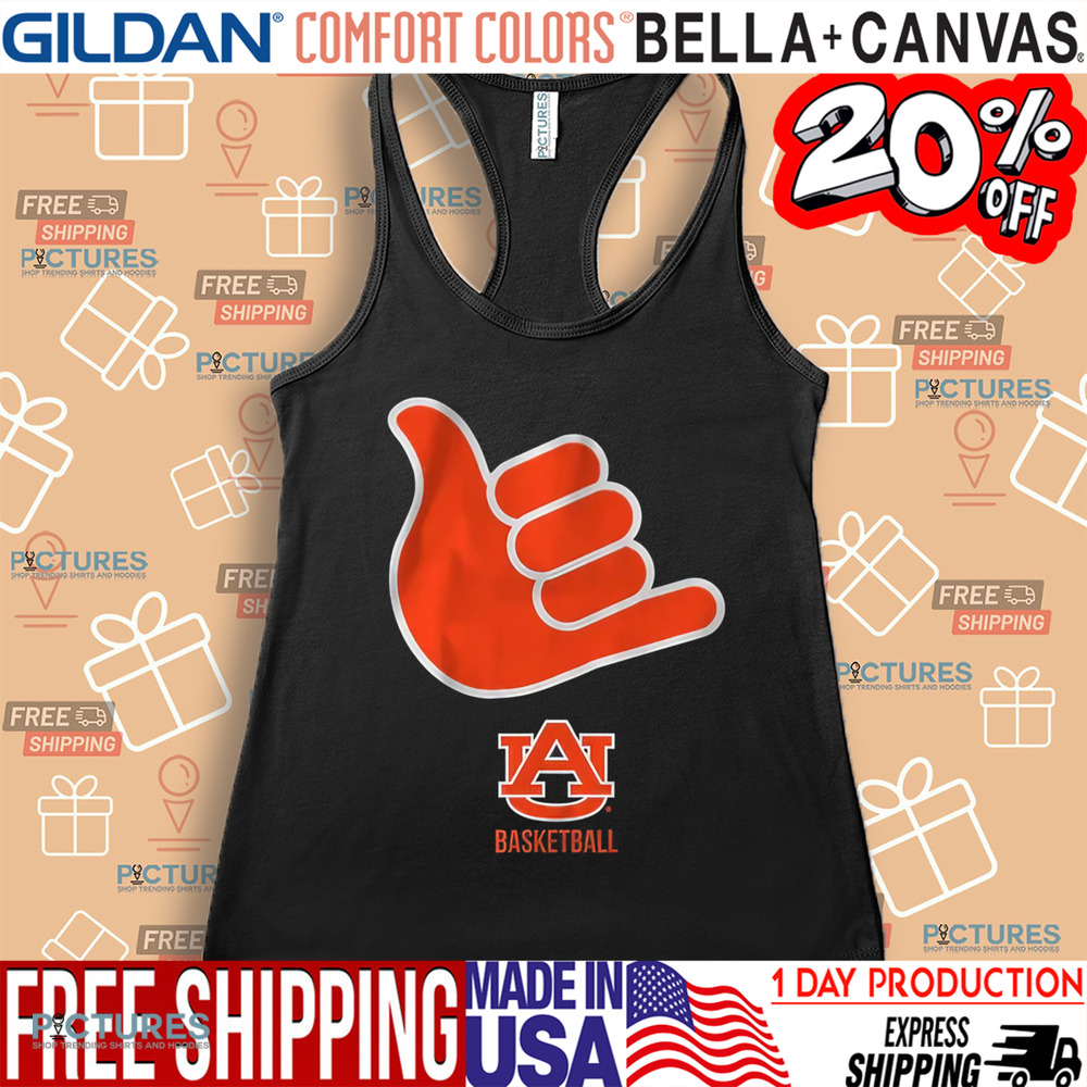Auburn Basketball Call God Hand Sign Shirt • Picturestees Clothing LLC