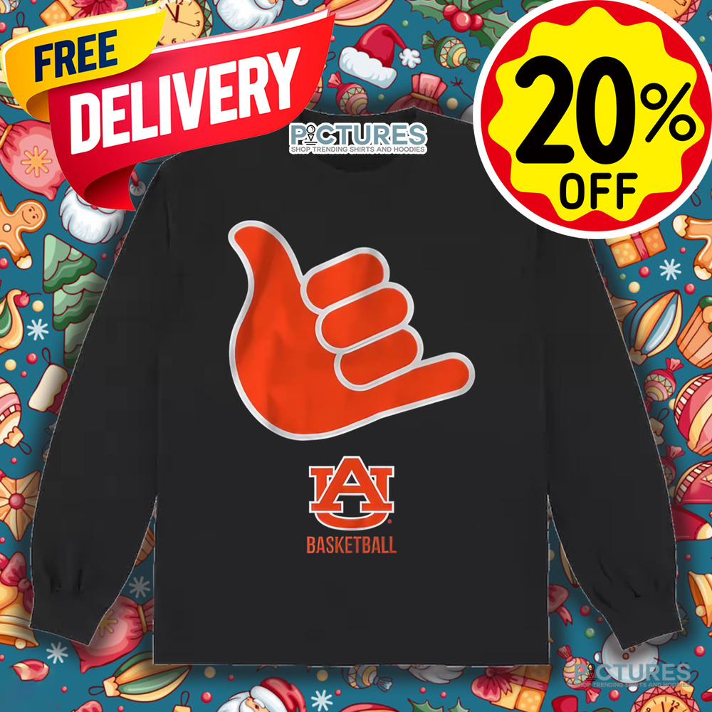 Auburn Basketball Call God Hand Sign Shirt • Picturestees Clothing LLC