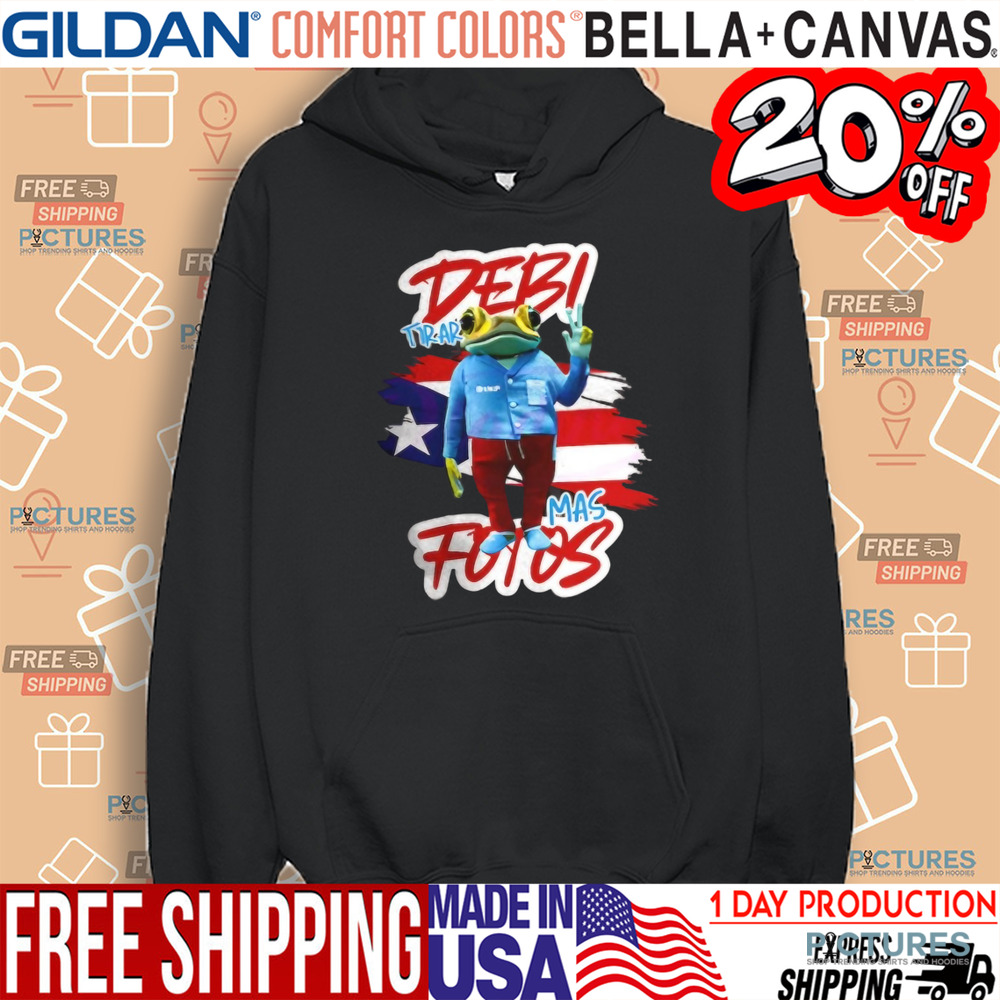 Frog Debi Tirar Mas Fotos Bad Bunny Album Puerto Rico Flag Shirt ...