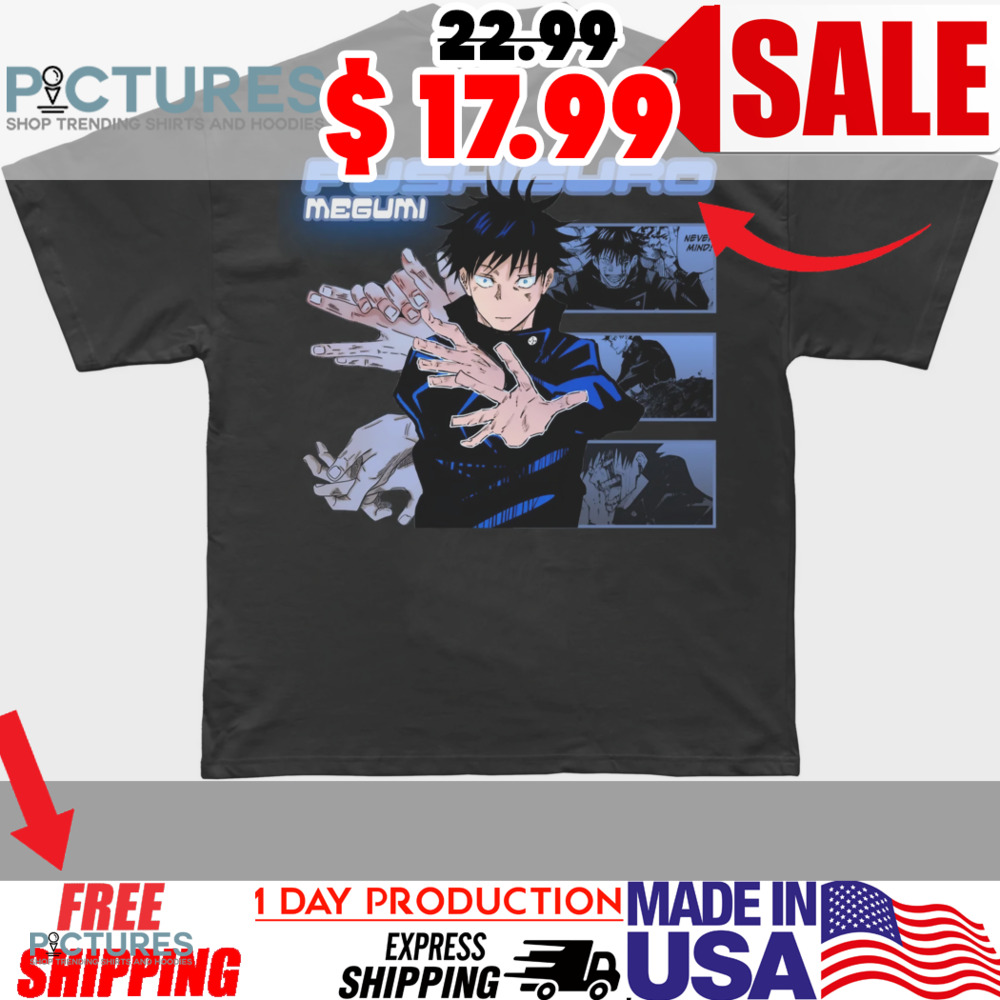 Megumi Fushiguro Jujutsu Kaisen Manga Shirt • Picturestees Clothing LLC