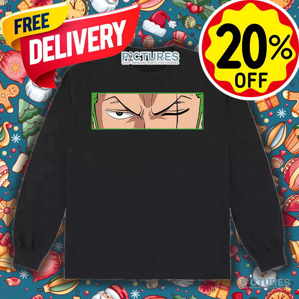 🚛Free Delivery: 📣SaleOff 20% One Piece Roronoa Zoro Eyes Anime Shirt ...