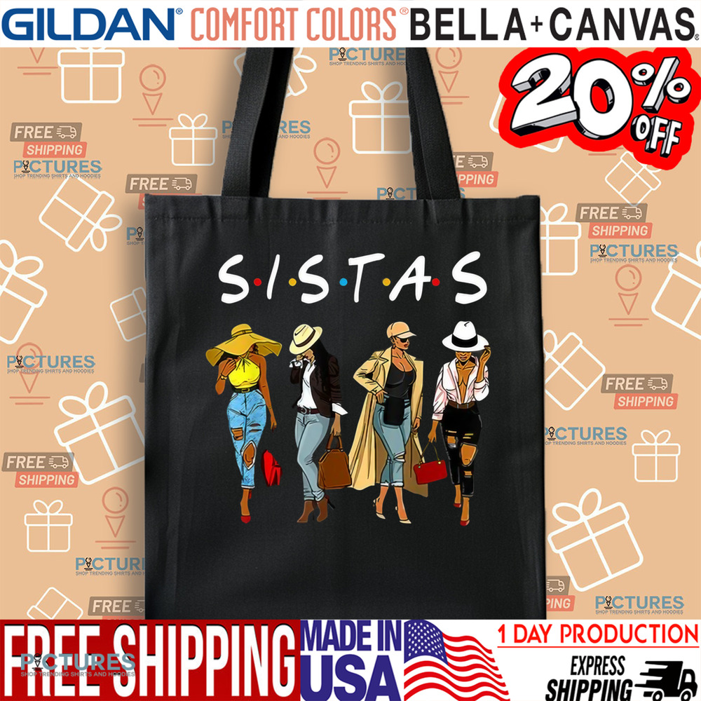 Proud Black Sistas Queen Melanin Afro African American Women Shirt ...
