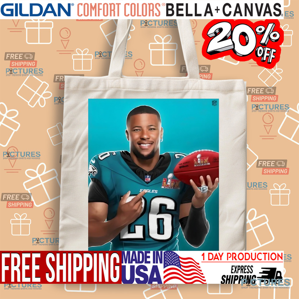 Saquon Barkley Philadelphia Eagles Super Bowl LIX Champions Birthday ...