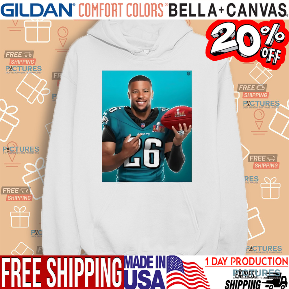 Saquon Barkley Philadelphia Eagles Super Bowl LIX Champions Birthday ...