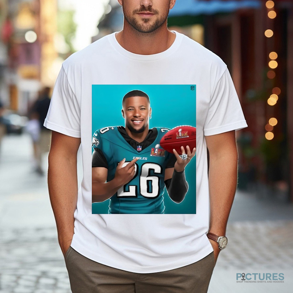 Saquon Barkley Philadelphia Eagles Super Bowl LIX Champions Birthday ...