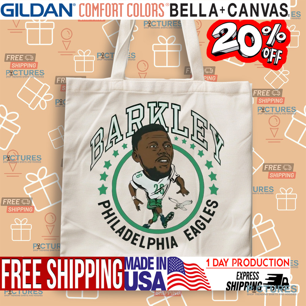 Saquon Barkley Philadelphia Eagles Logo Caricature Vintage Shirt ...