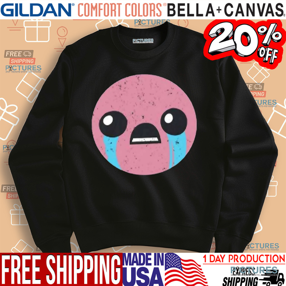 The Binding Of Isaac Crying Face Shirt • Picturestees Clothing LLC