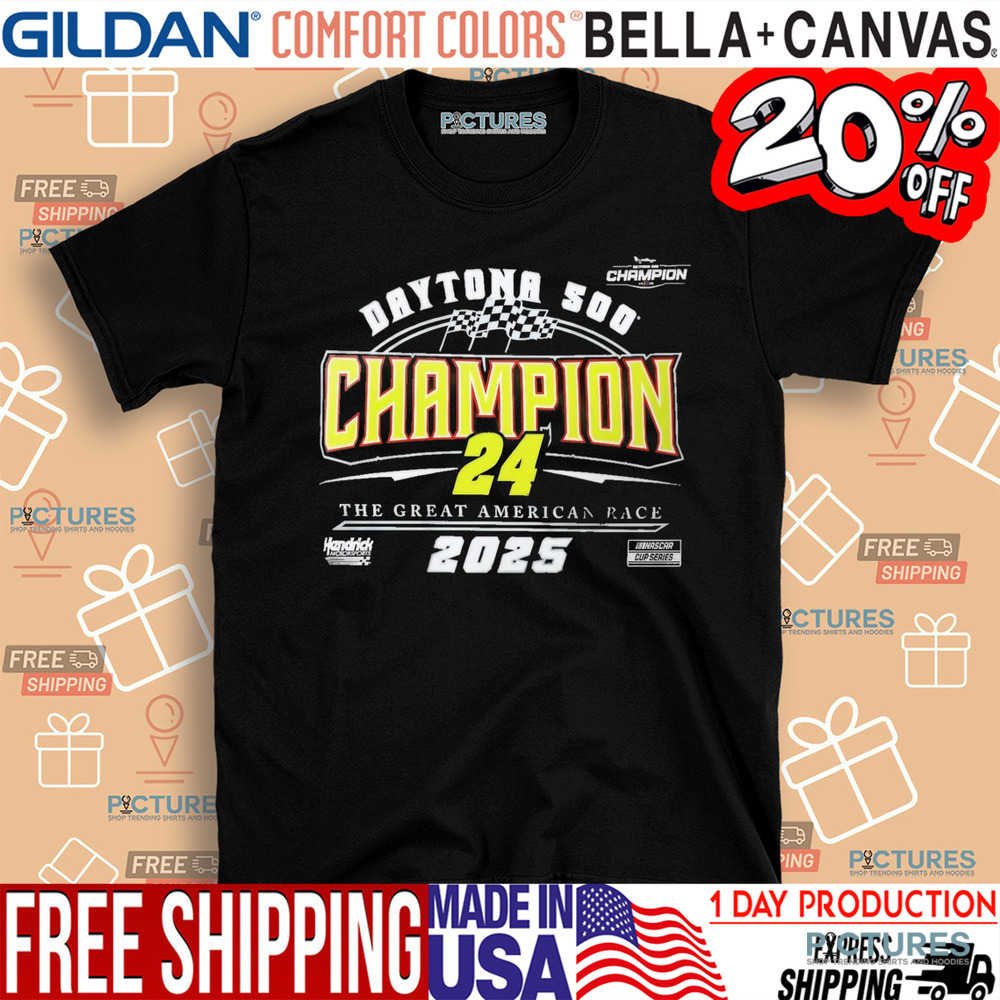 William Byron Starter 2025 Daytona 500 Champion Prime Time Shirt ...