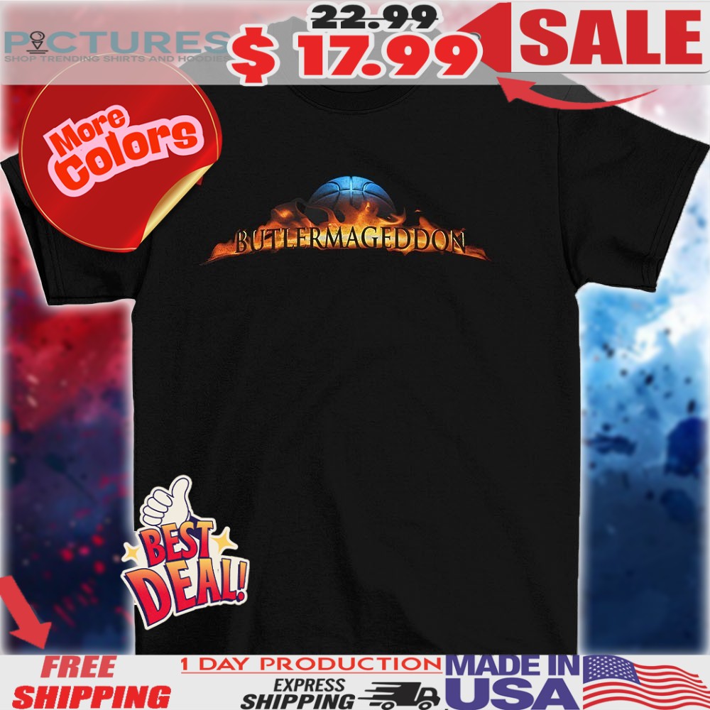 🚛Free Delivery: 📣SaleOff 20% Butler Mageddon logo shirt • , Classic tee ...