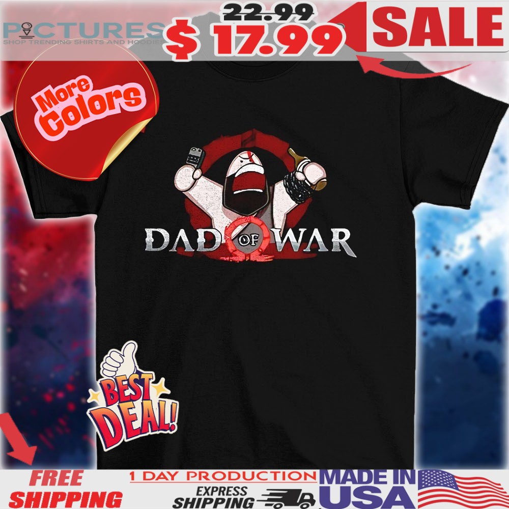Dad Of War Funny Gamer Dad Shirt • Picturestees Clothing LLC