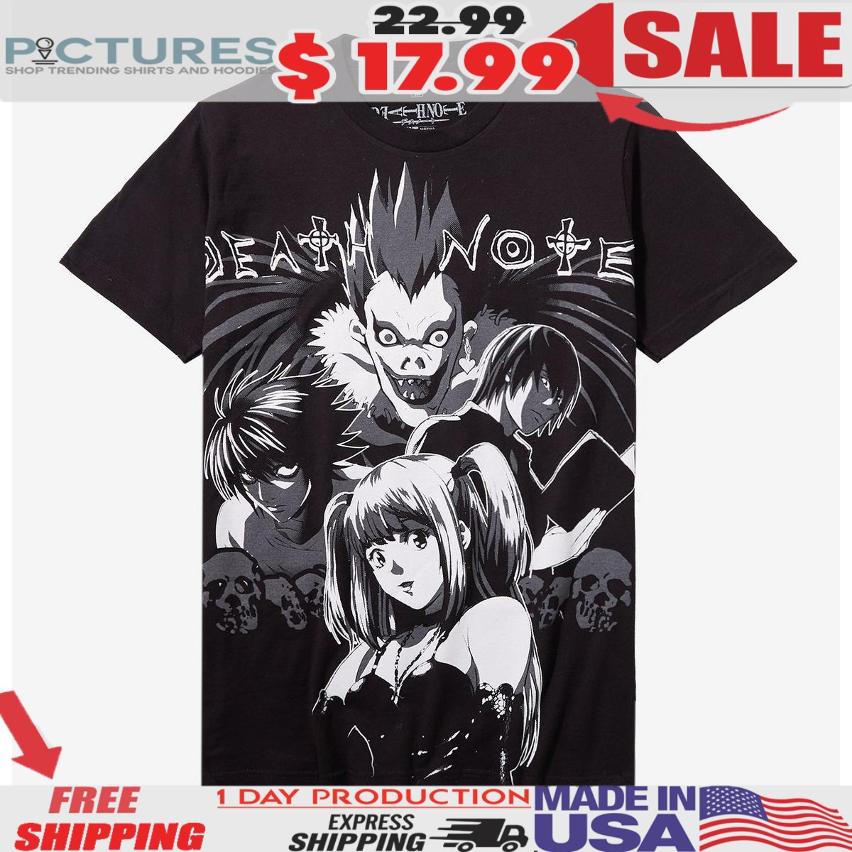 🚛Free Delivery: 📣SaleOff 20% Death Note Quad Tonal Ryuk Amane Misa ...