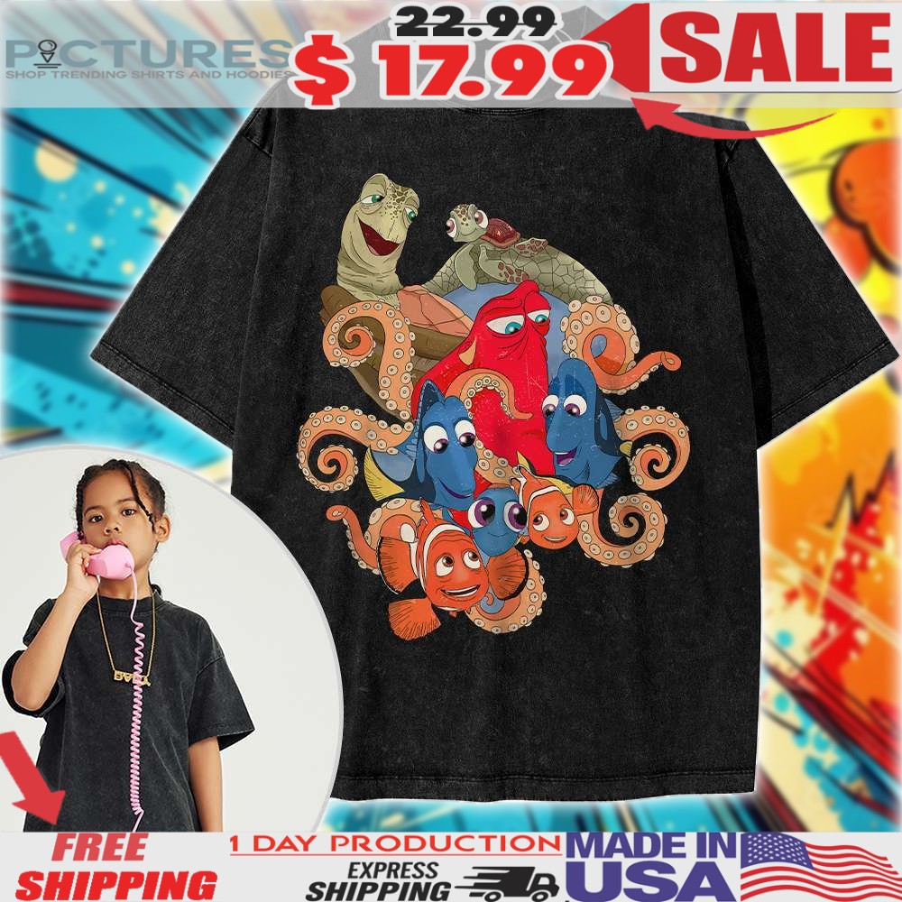 Finding Nemo Crush Hank The Septopus Finding Dory Animated Kids Shirt ...