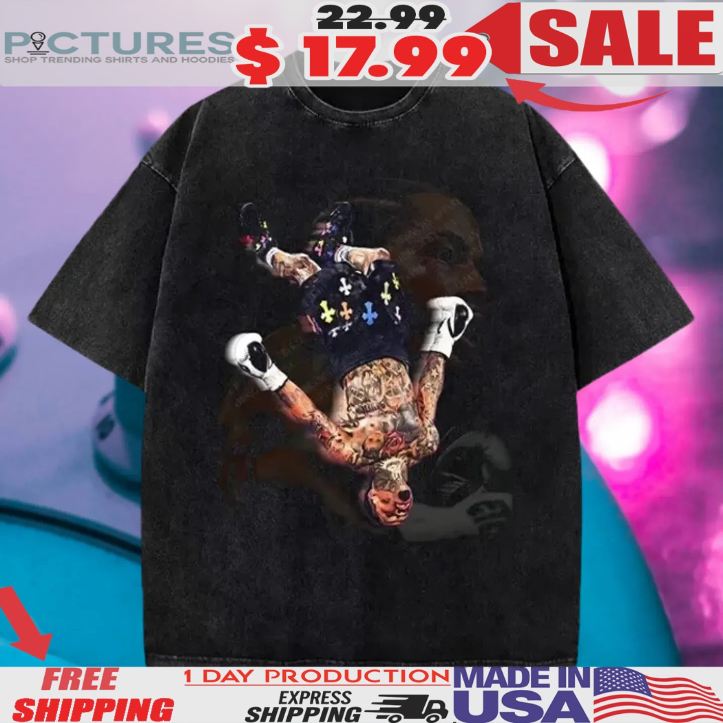 🚛Free Delivery: 📣SaleOff 20% Gervonta Davis Tank Flip Shirt • , Classic ...