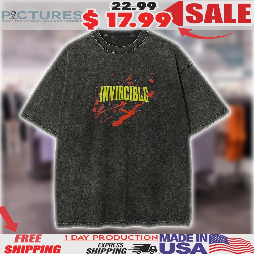 Invincible Blood Splatter Shirt • Picturestees Clothing LLC