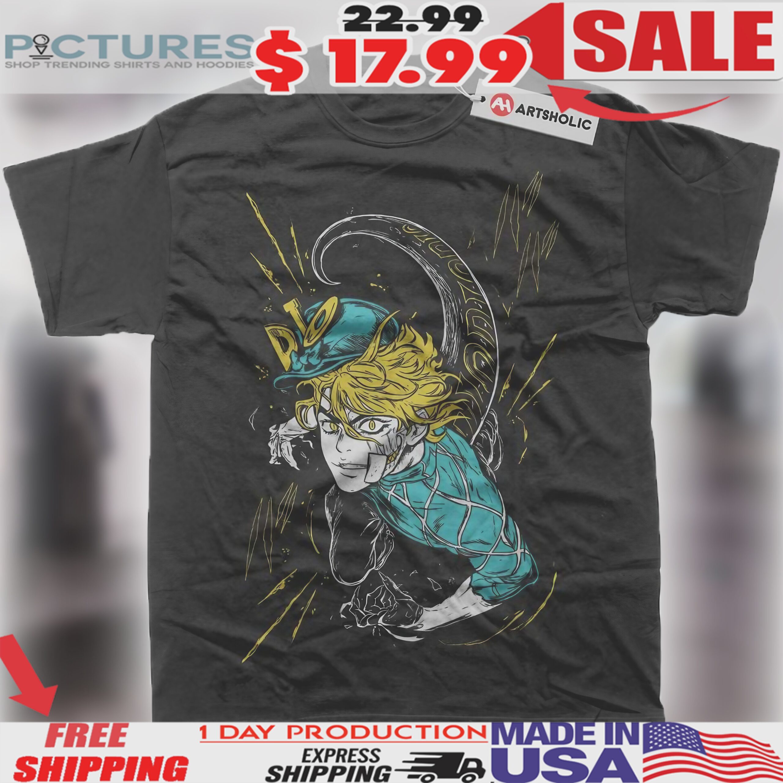 🚛Free Delivery: 📣SaleOff 20% JoJo’s Bizarre Adventure Dio Brando Anime ...