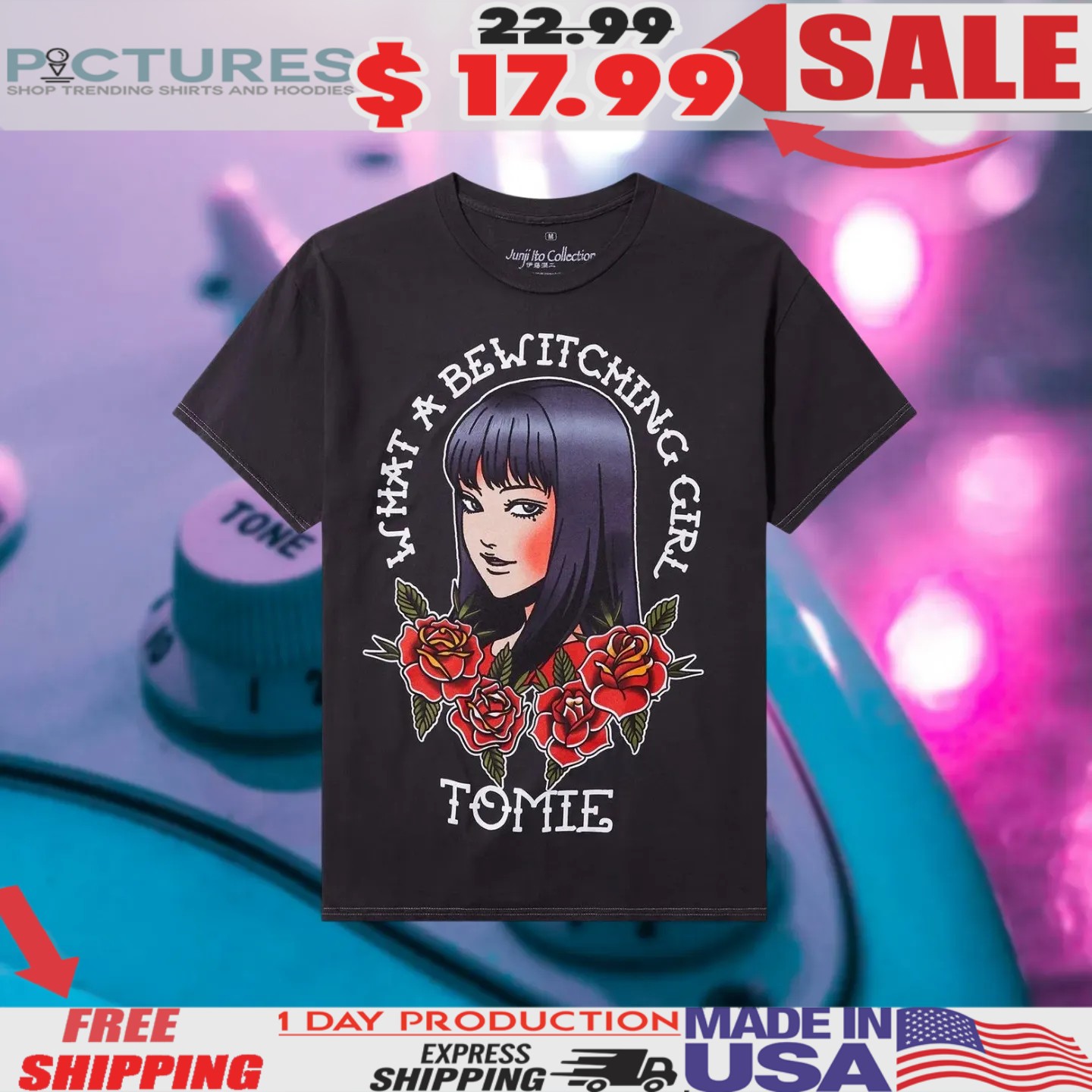 🚛Free Delivery: 📣SaleOff 20% Junji Ito Tomie What a bewitching girl ...