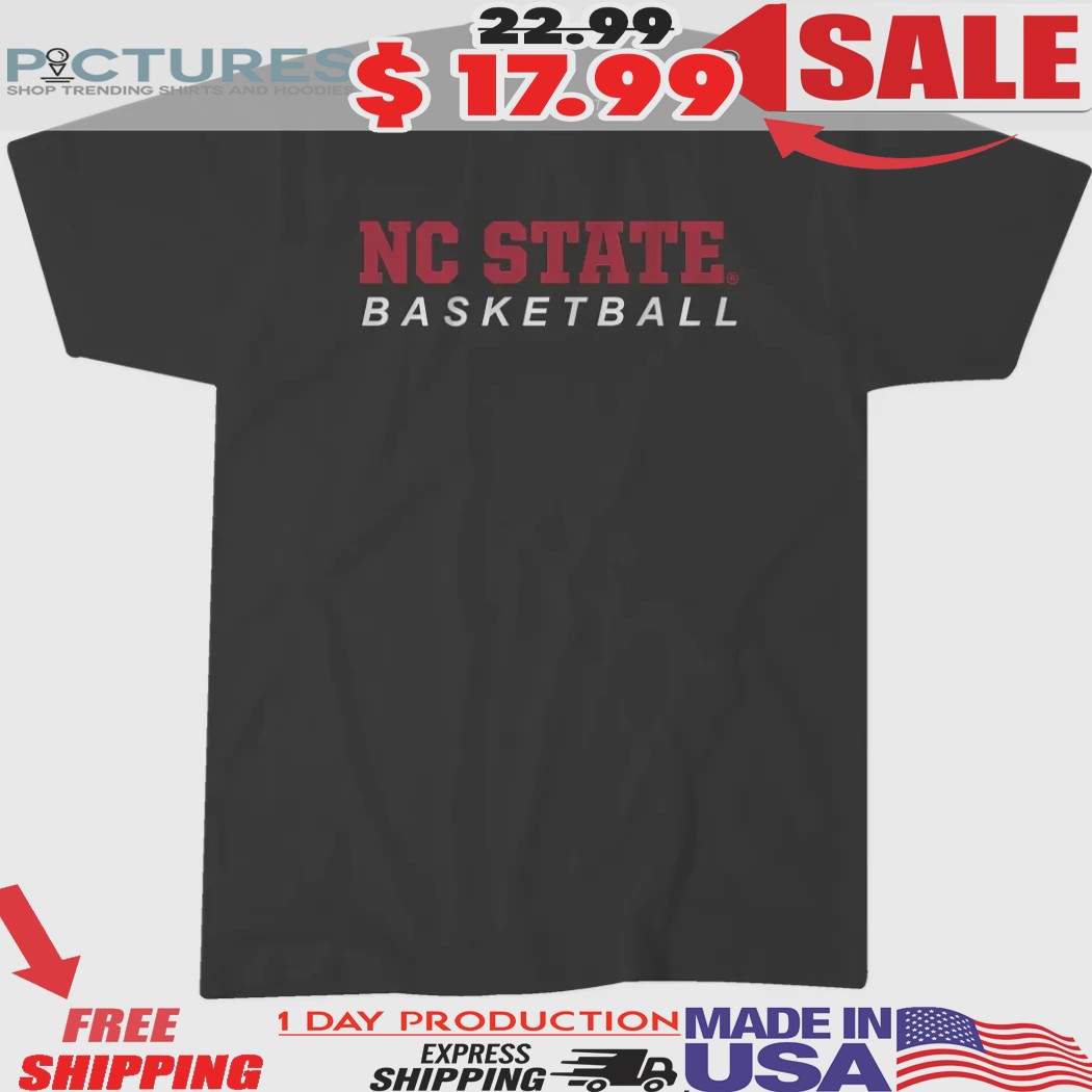 NC State Basketball Logo Stack 2025 Shirt • Picturestees Clothing LLC