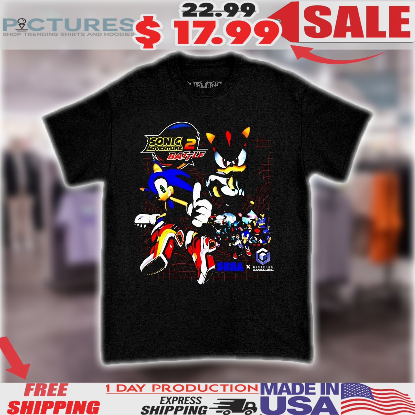 🚛Free Delivery: 📣SaleOff 20% Sonic Adventure 2 Battle Sega Nintendo ...