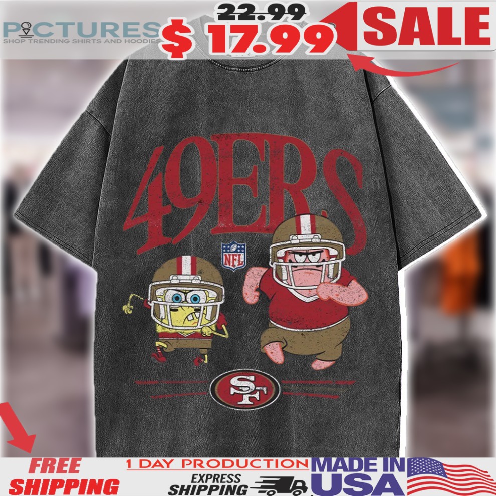🚛Free Delivery: 📣SaleOff 20% Spongebob Patrick Star San Francisco 49ers ...